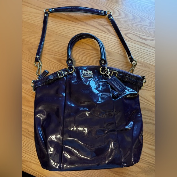 Coach | Bags | Coach Madison Patent Leather Bag | Poshmark